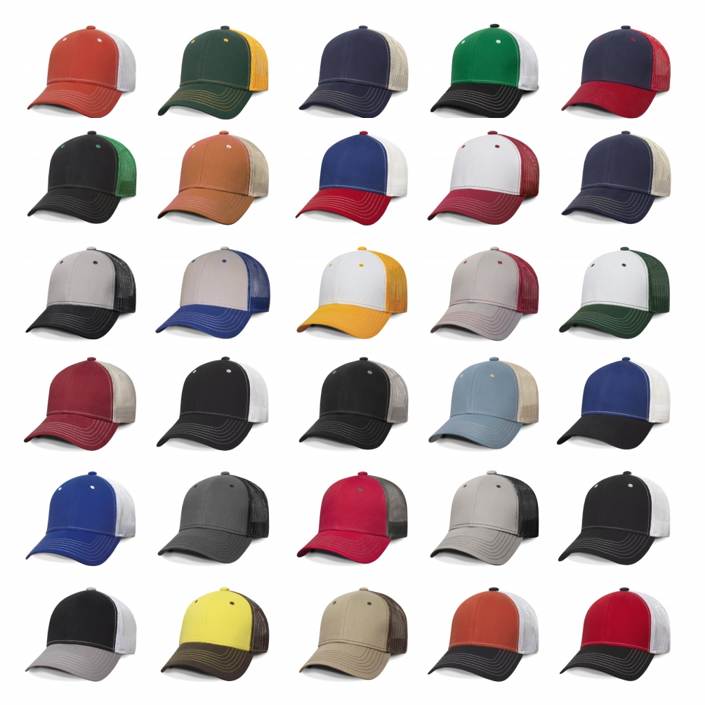 SOLUCIONES PROMOCIONALES: Gorra 65% algodón y 35% malla. frente rígido ...