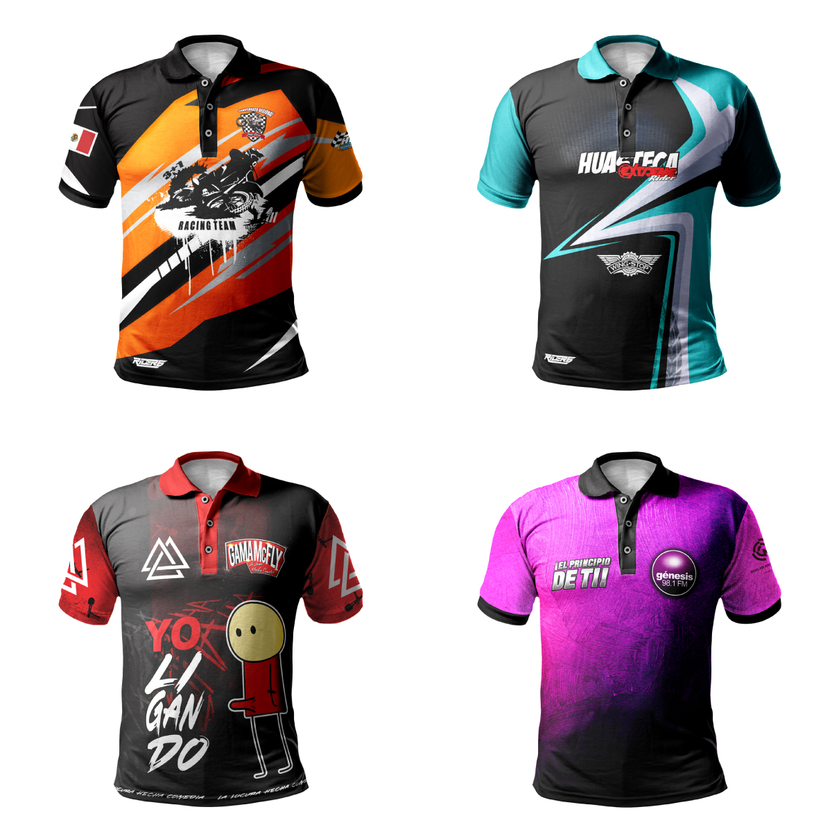 SOLUCIONES PROMOCIONALES: Playera tipo polo. diseño personalizado ...